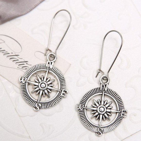 Jewelry | Compass Earrings | Poshmark